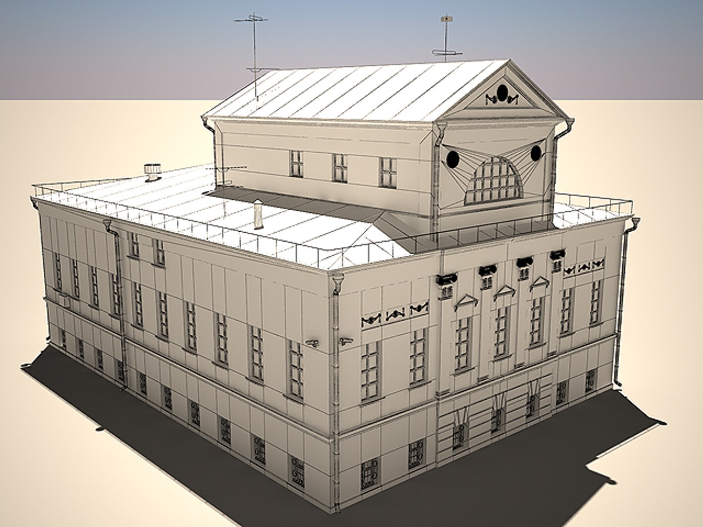 3d Max Real Building