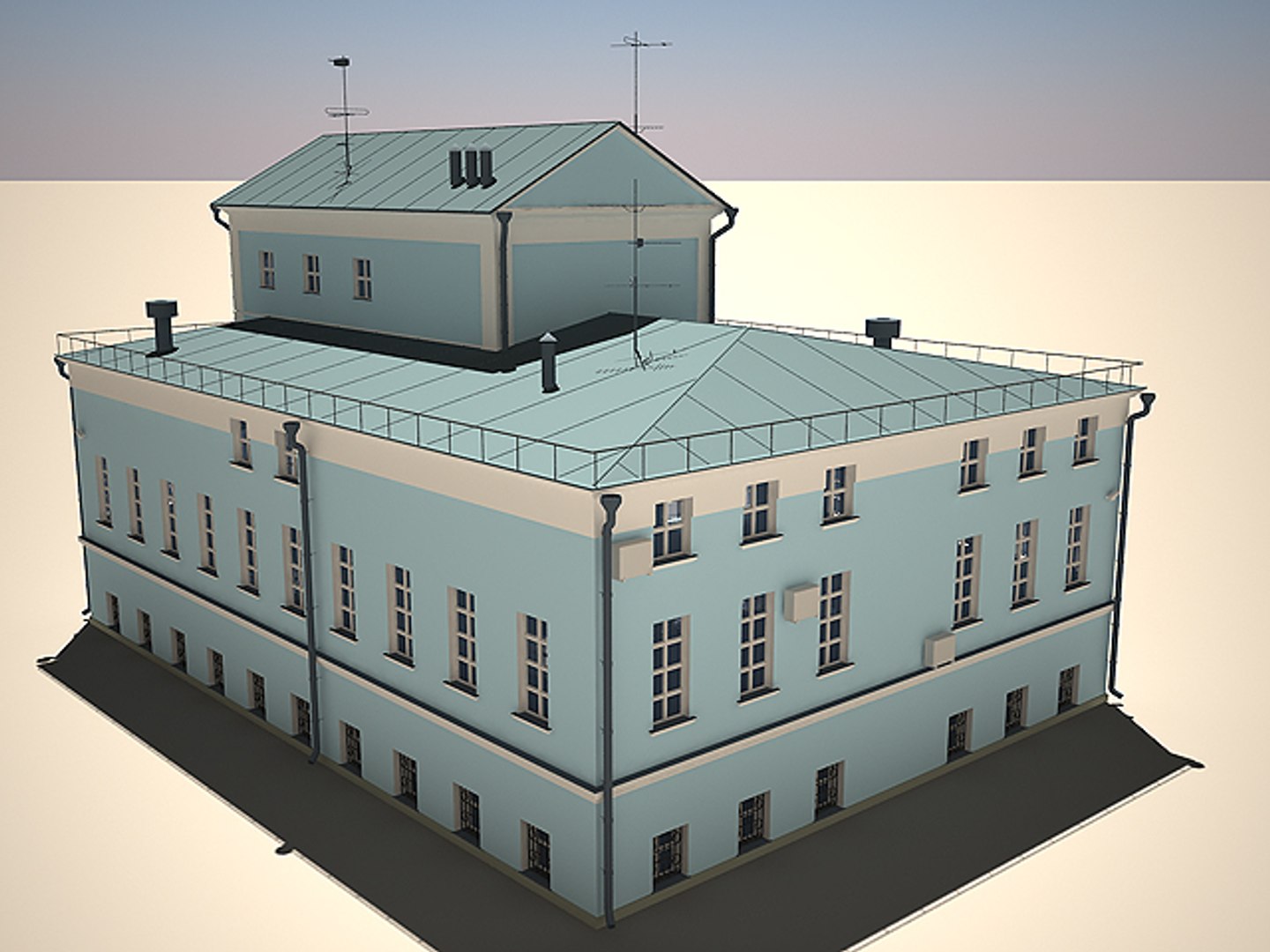 3d Max Real Building