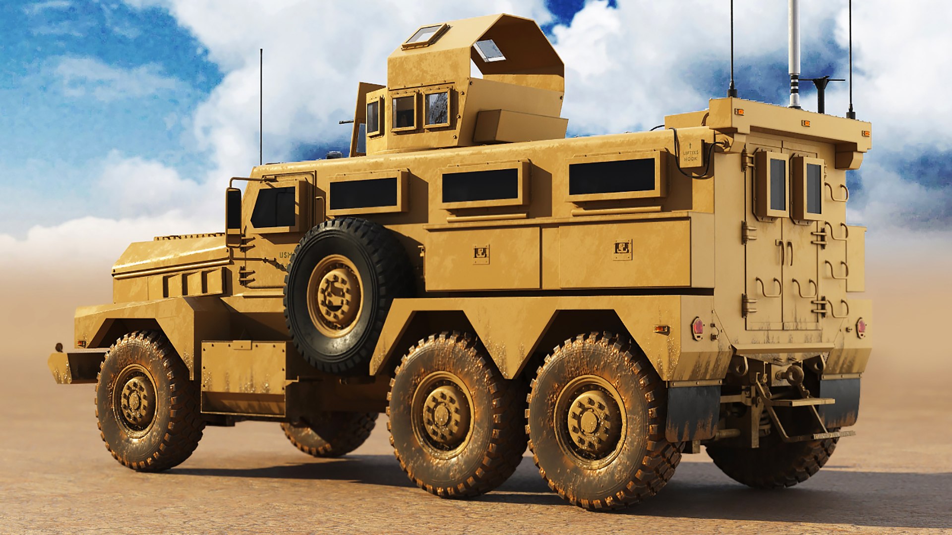 Cougar Mrap Model - TurboSquid 1250856