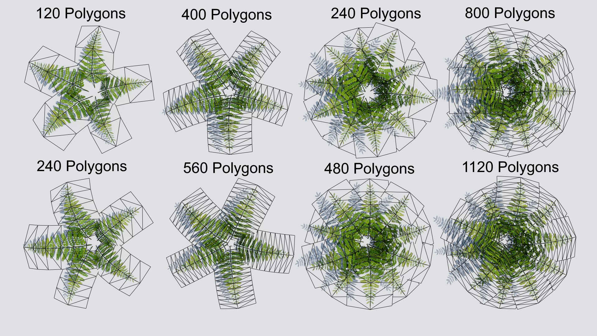 3D Lowpoly Fern Pack - TurboSquid 2050814