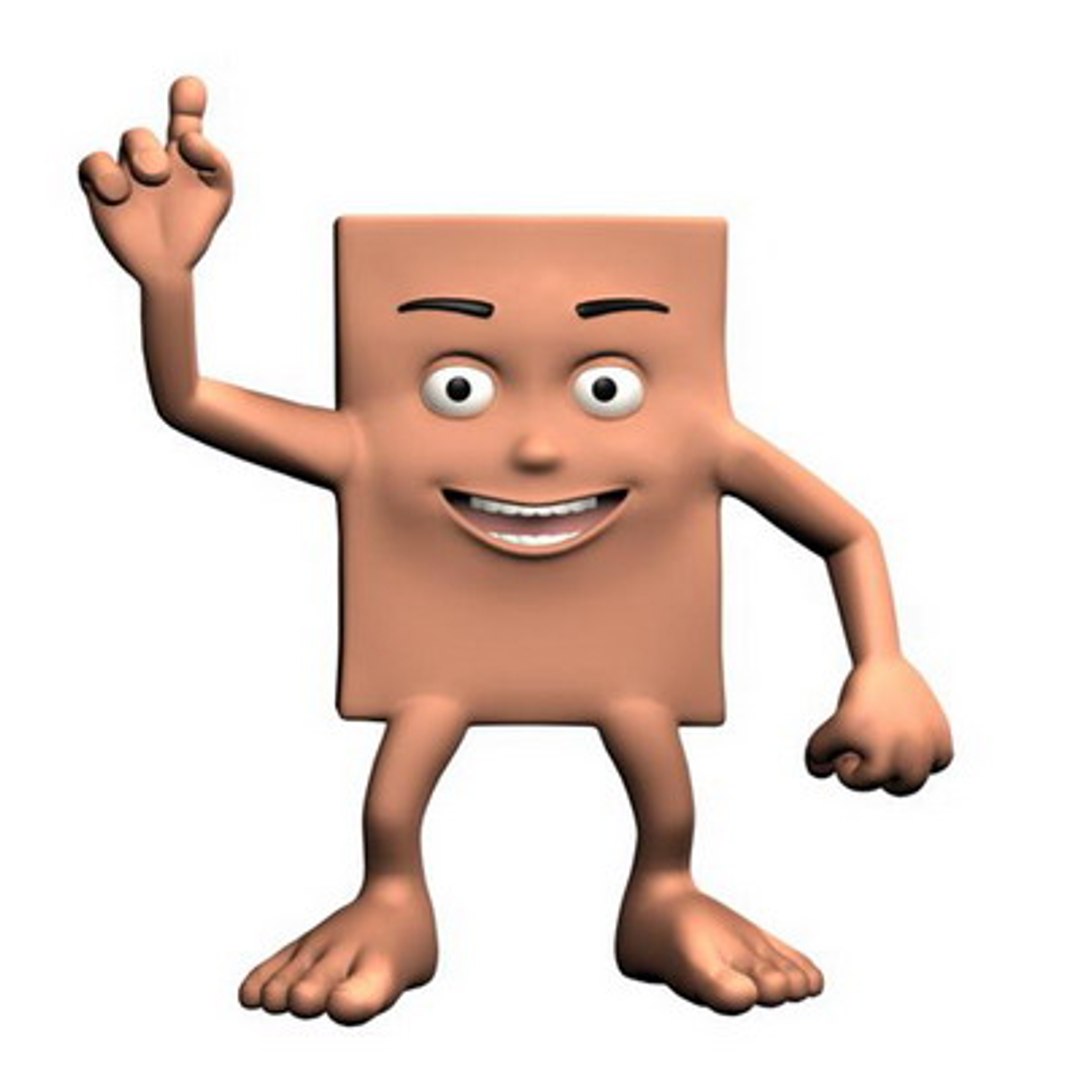 Boxman Character 3d Max