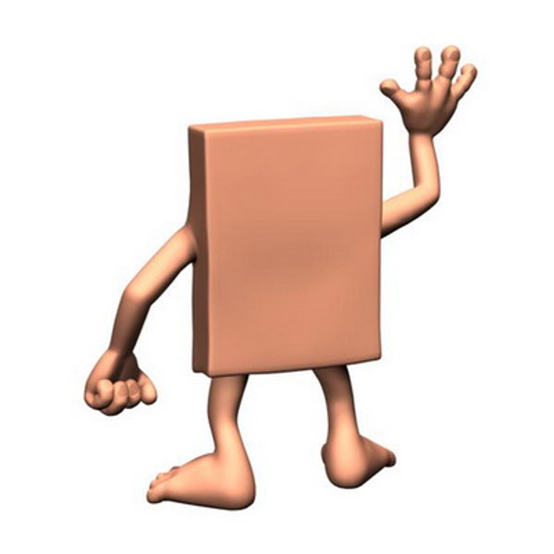 Boxman Character 3d Max