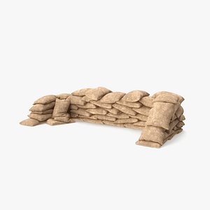 Sandbags 3D Models for Download | TurboSquid