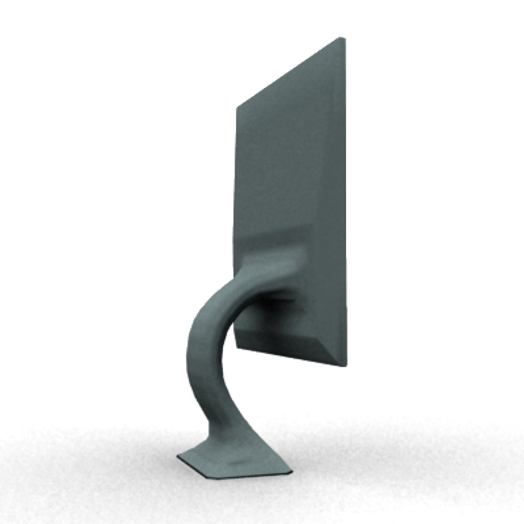 3d model flat panel monitor