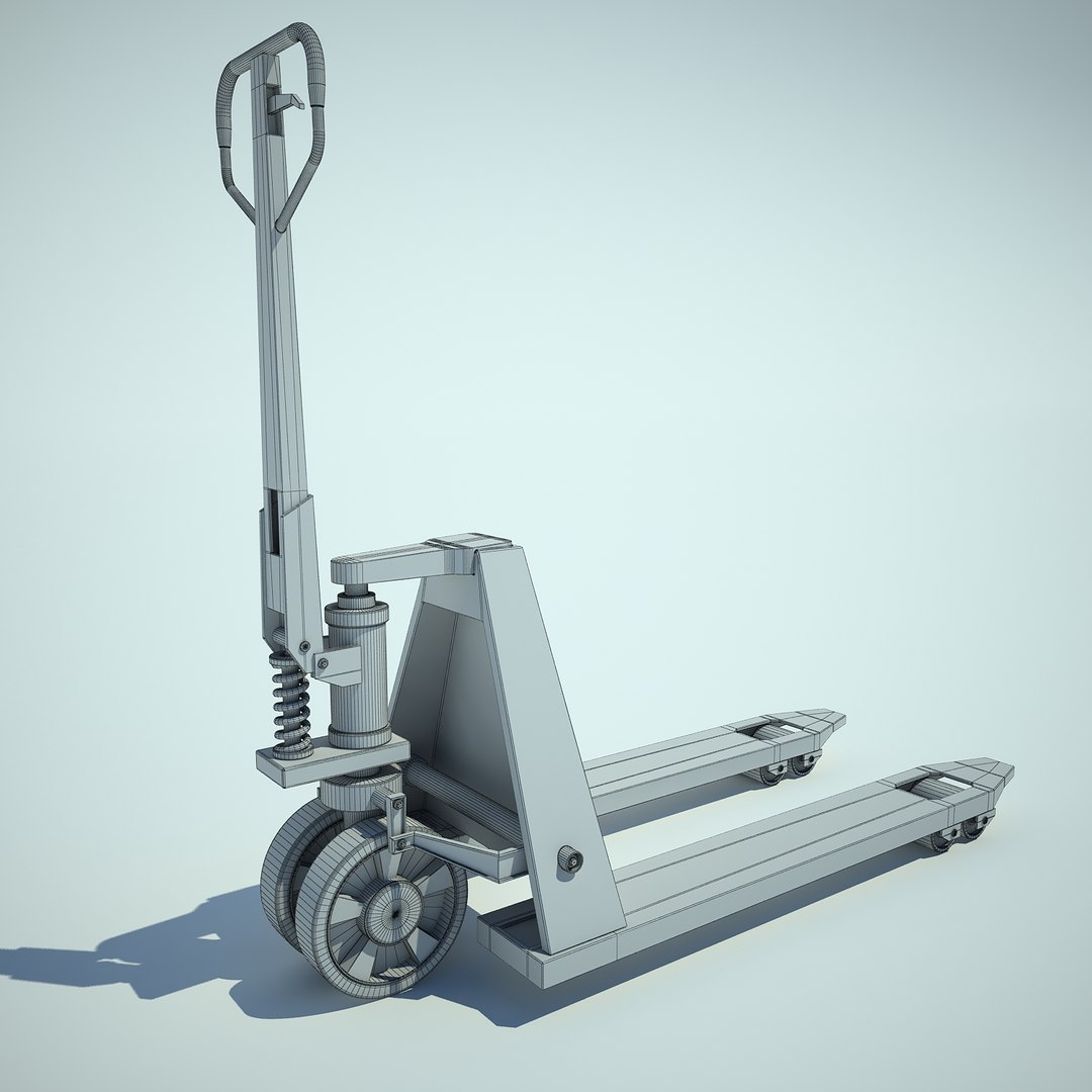 pallet jack 3d model