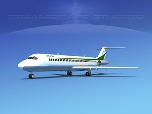 Mcdonnell Douglas Mcdonnell-Douglas-Dc-9 3D Models for Download ...