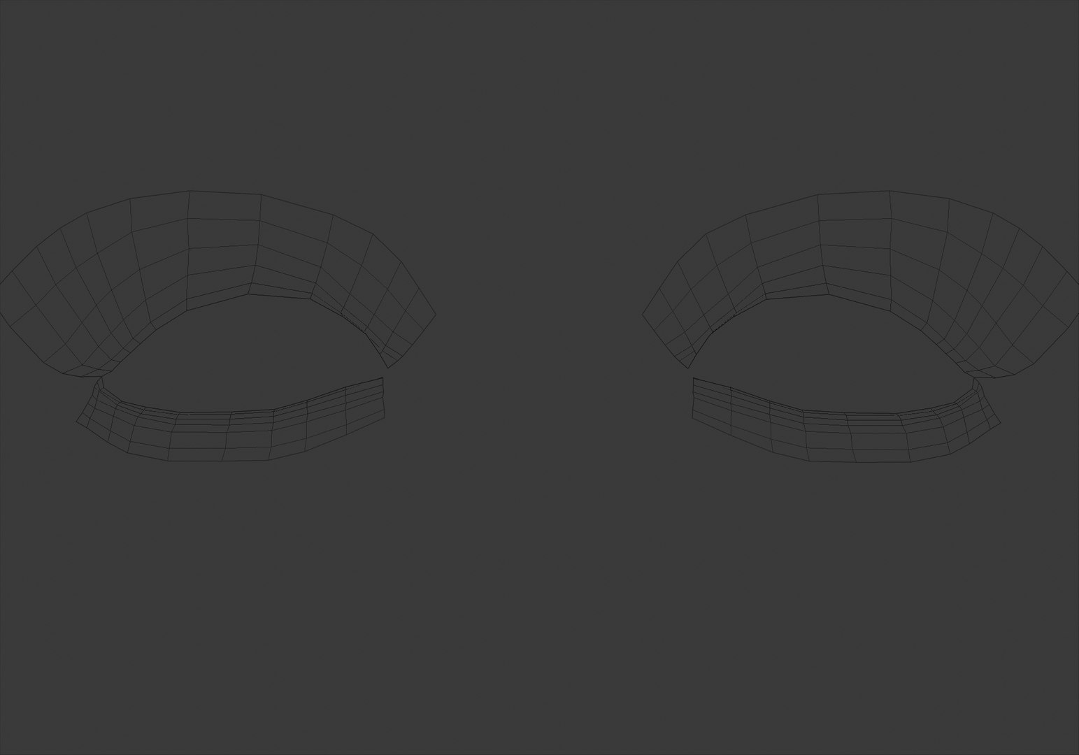 Basic Long Eyelashes 3D Model - TurboSquid 1959321