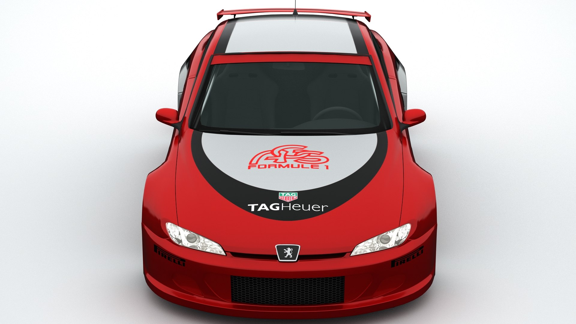 3D Peugeot 406 Coupe Silhouette - TurboSquid 2257827