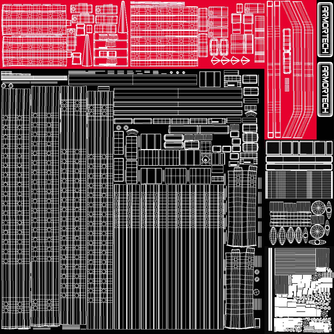 Armortech Half Rack HR33 3D model - TurboSquid 1827469