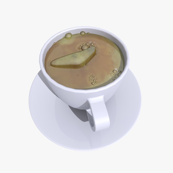 3d tea cups