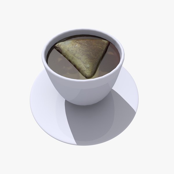 3d tea cups
