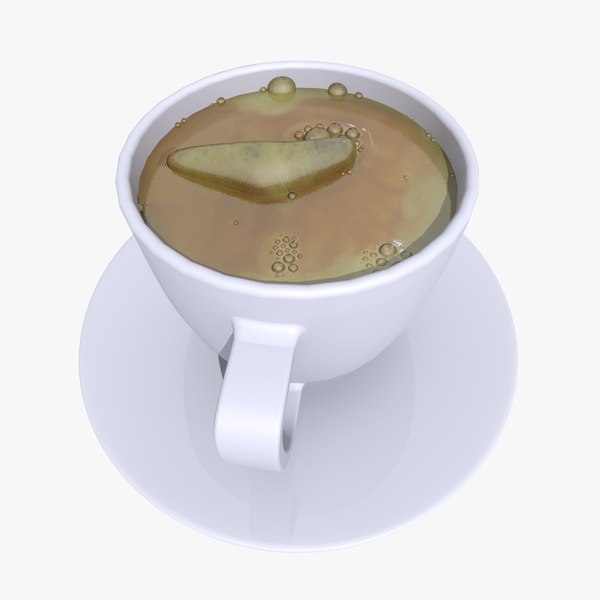 3d tea cups