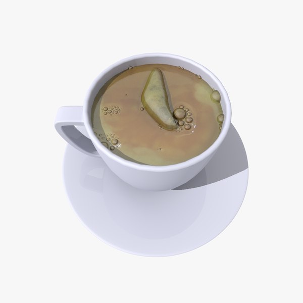 3d tea cups