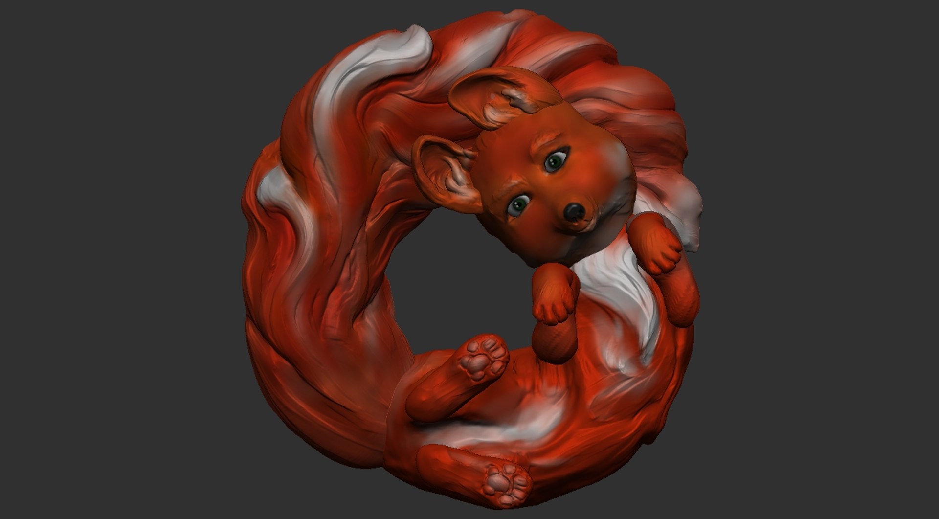 3D Fox Model - TurboSquid 1963889