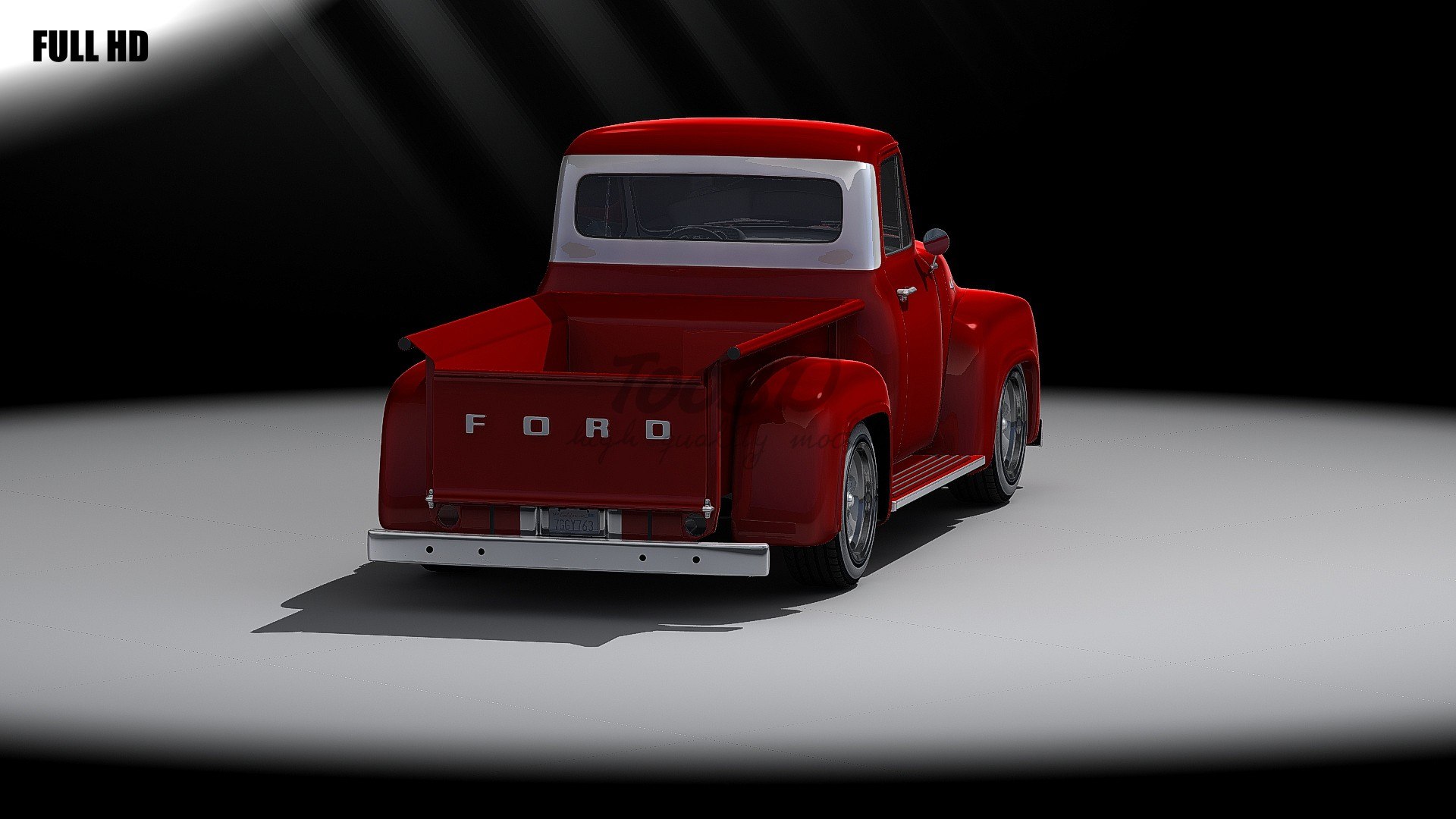 F100 3d Model