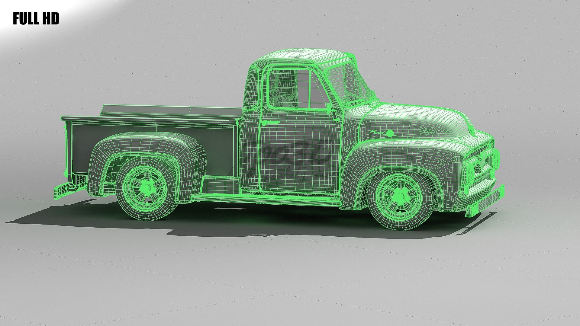 F100 3d Model