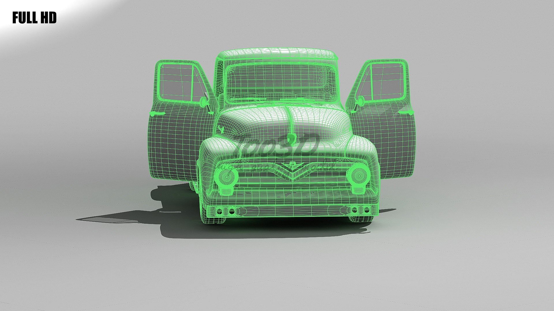 F100 3d Model