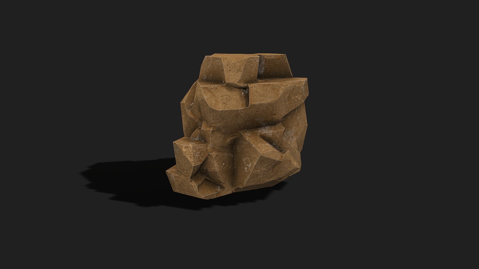 3D Model Mountain Desert Rocks PBR Pack 05 - TurboSquid 2140159