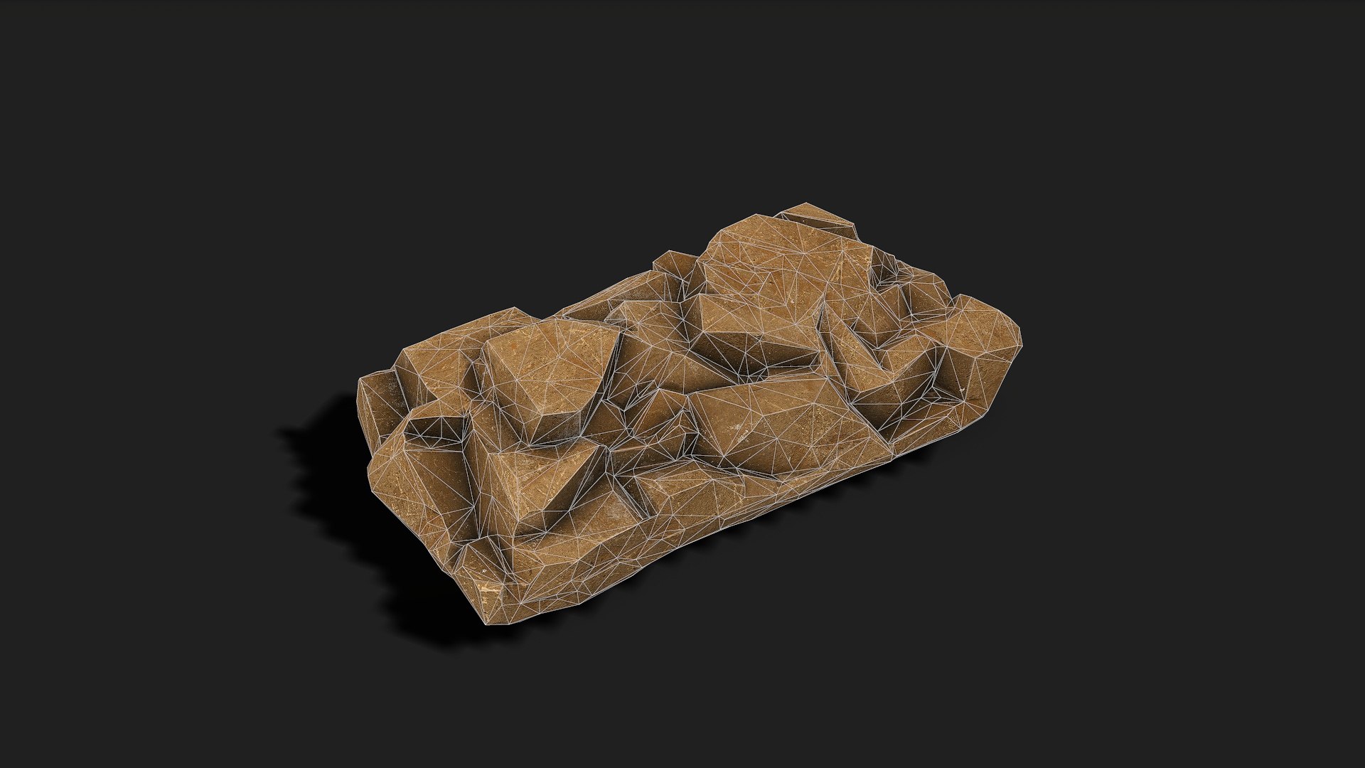 3D Model Mountain Desert Rocks PBR Pack 05 - TurboSquid 2140159