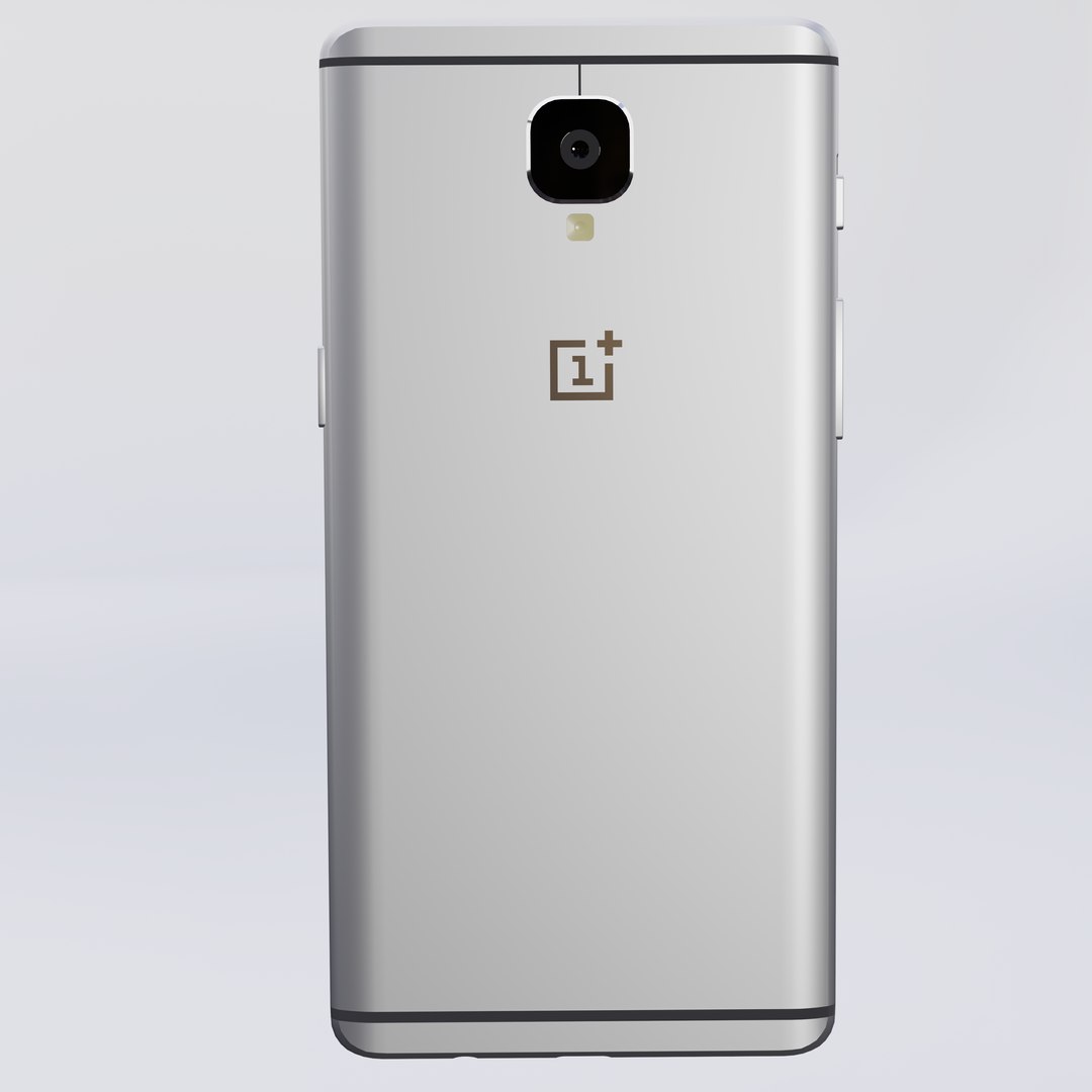 3D OnePlus 3 Model - TurboSquid 1967498