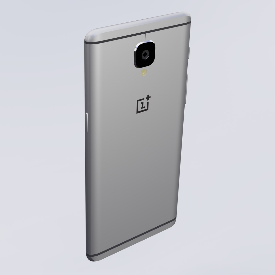 3D OnePlus 3 Model - TurboSquid 1967498