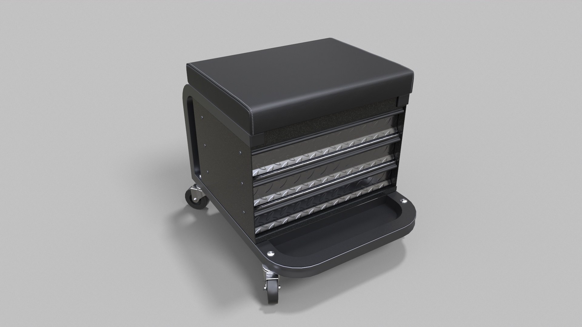 1 Heavy-Duty Tool Box Creeper Seat 3D Model - TurboSquid 2045132