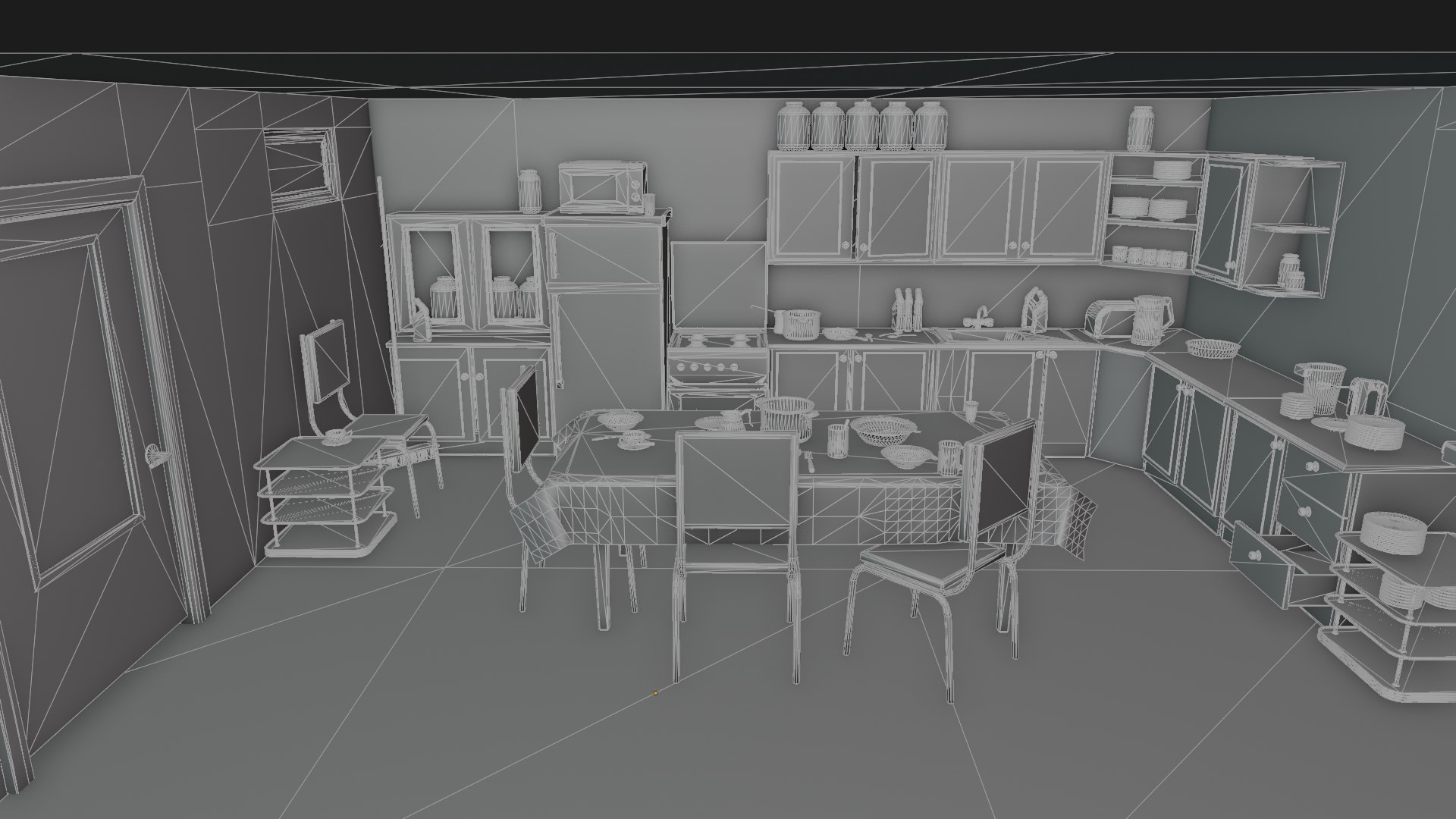 3D Soviet Kitchen Pack Model - TurboSquid 2225386