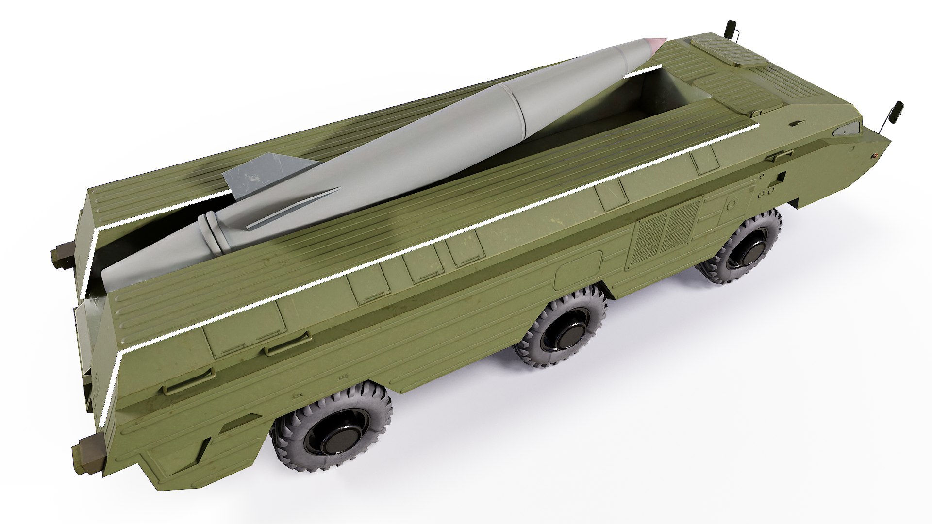 3D Operational-tactical missile system Tochka-U 9K79 - TurboSquid 1844406