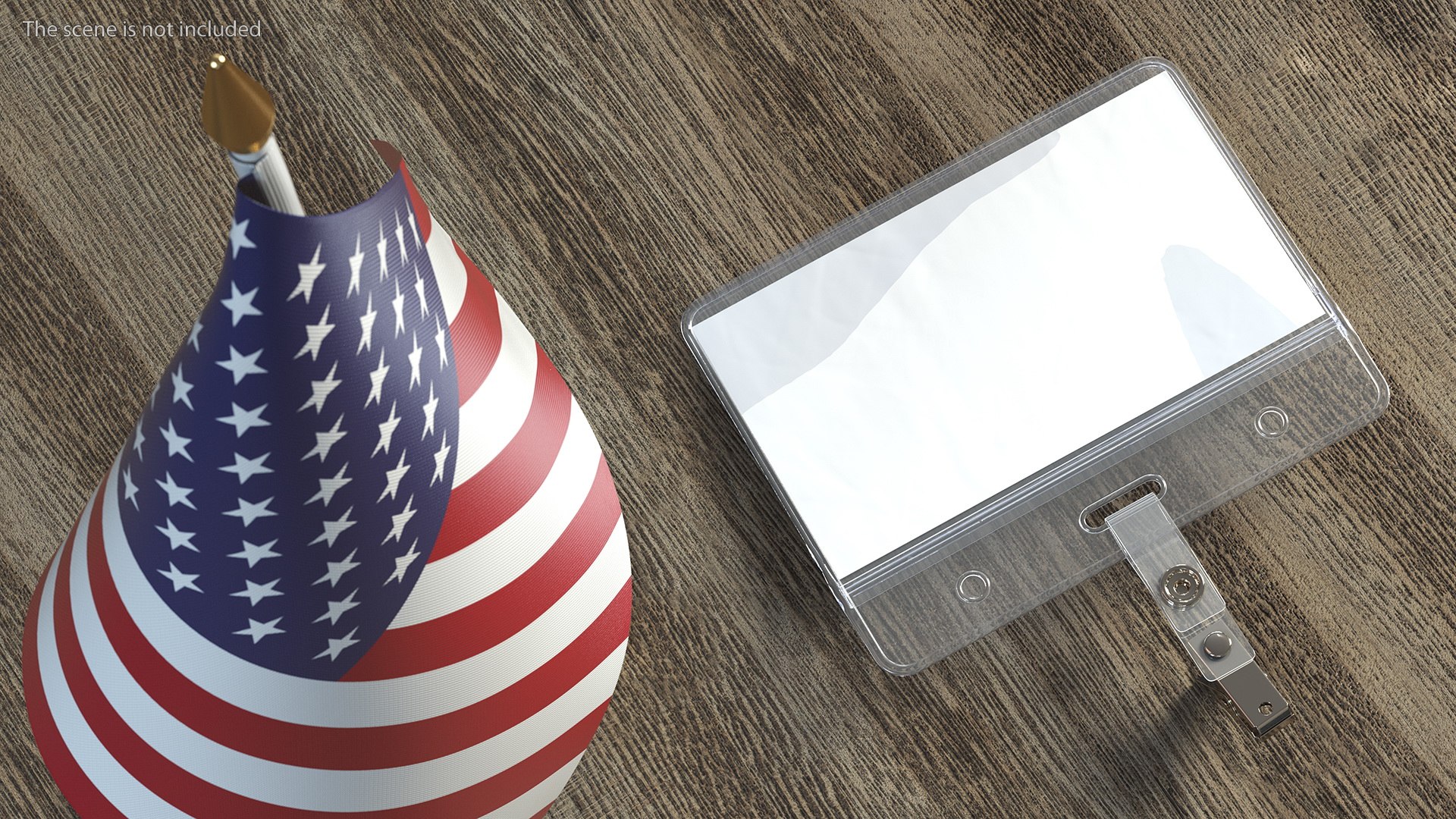 Transparent FBI Badge Holder 3D - TurboSquid 1841736