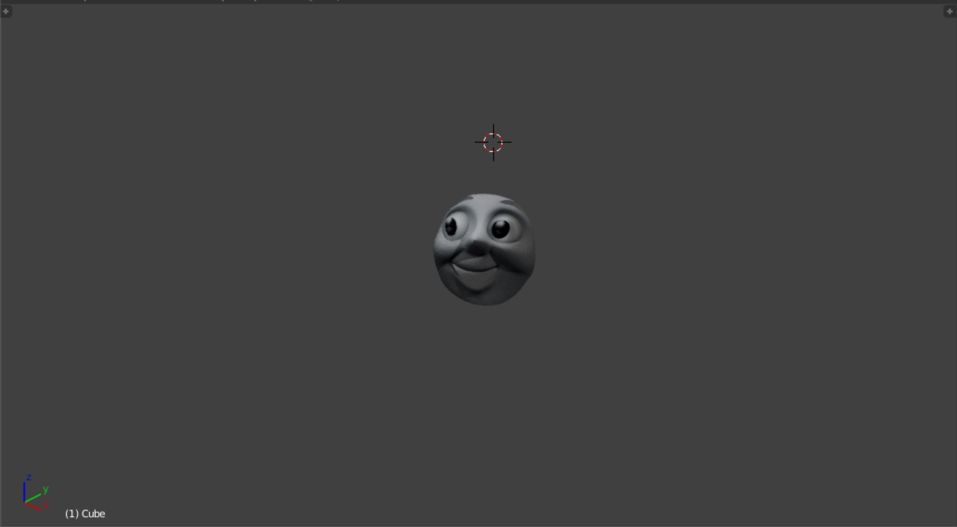 3d Model Thomas Tank Engine Face