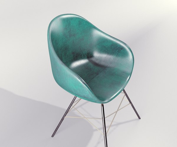 3d torqouse chair