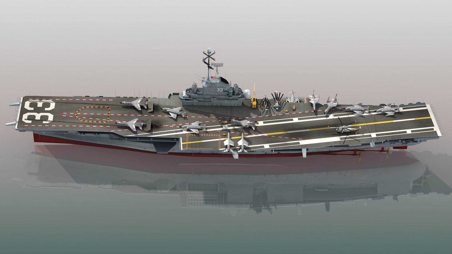 Uss kearsarge cvs 33 3D model - TurboSquid 1533692