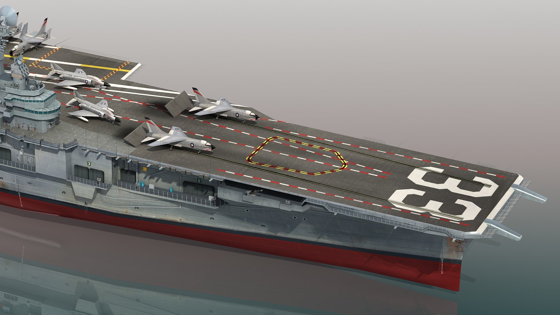 Uss kearsarge cvs 33 3D model - TurboSquid 1533692