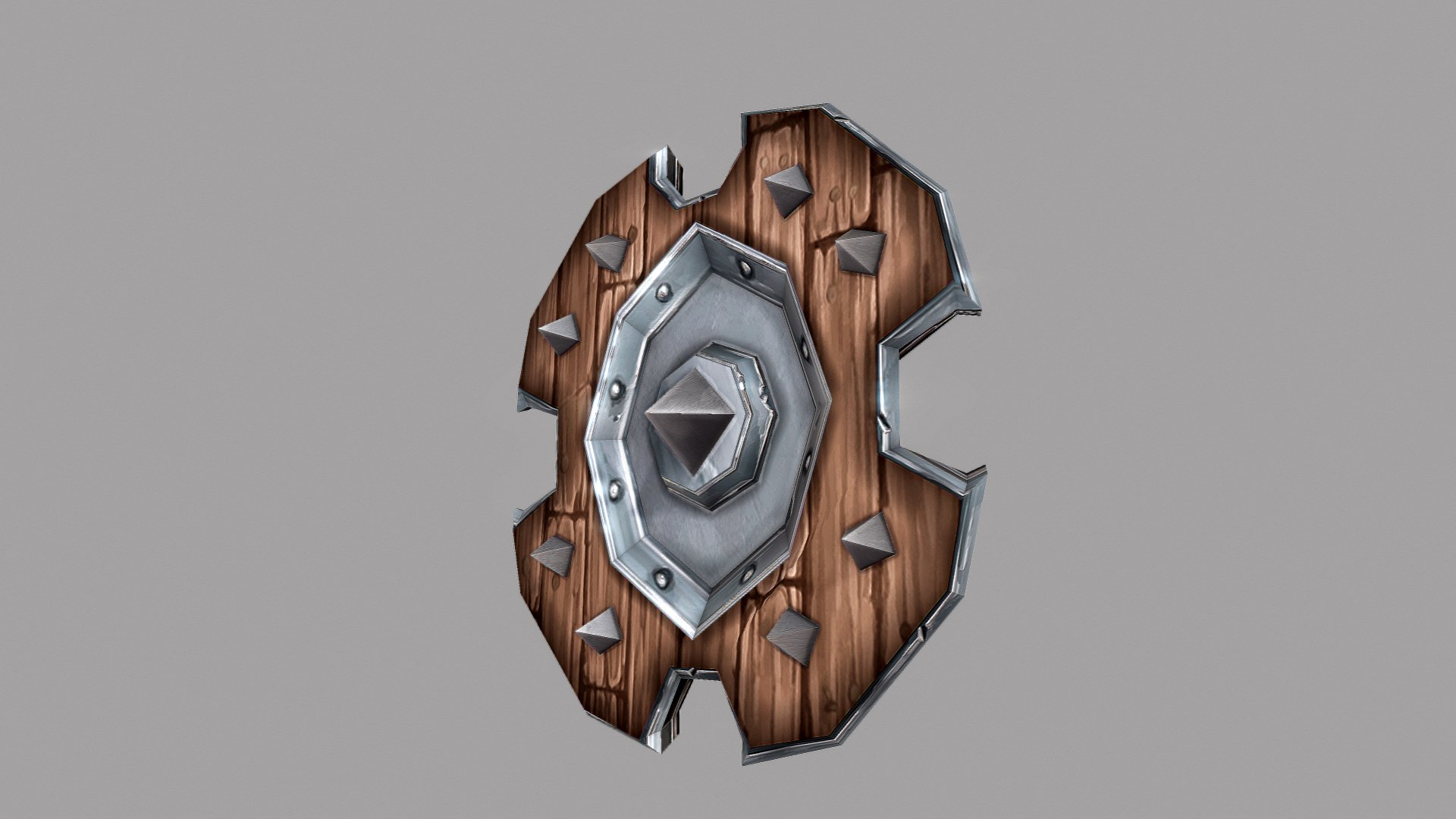 shield 03 medieval fantasy 3d 3ds
