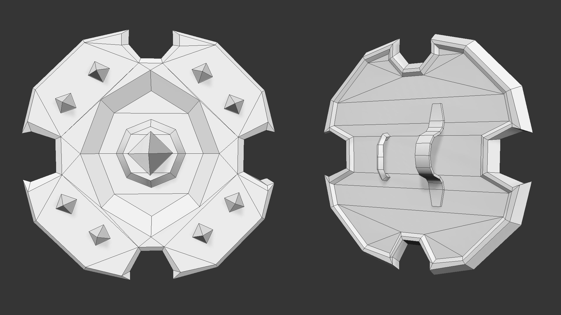 shield 03 medieval fantasy 3d 3ds