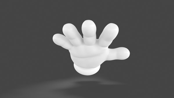 modelo 3d Mano de dibujos animados 8 - TurboSquid 1698619