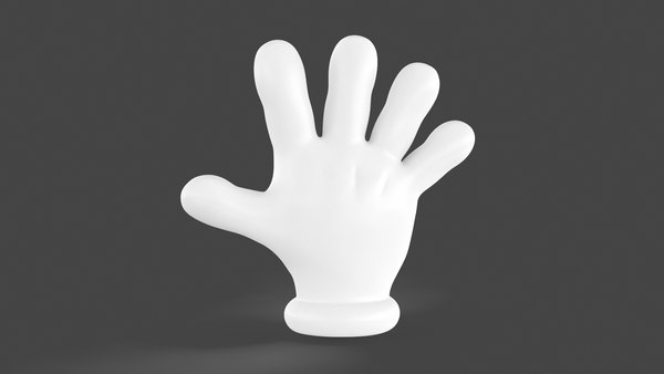 modelo 3d Mano de dibujos animados 8 - TurboSquid 1698619