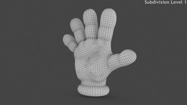 modelo 3d Mano de dibujos animados 8 - TurboSquid 1698619