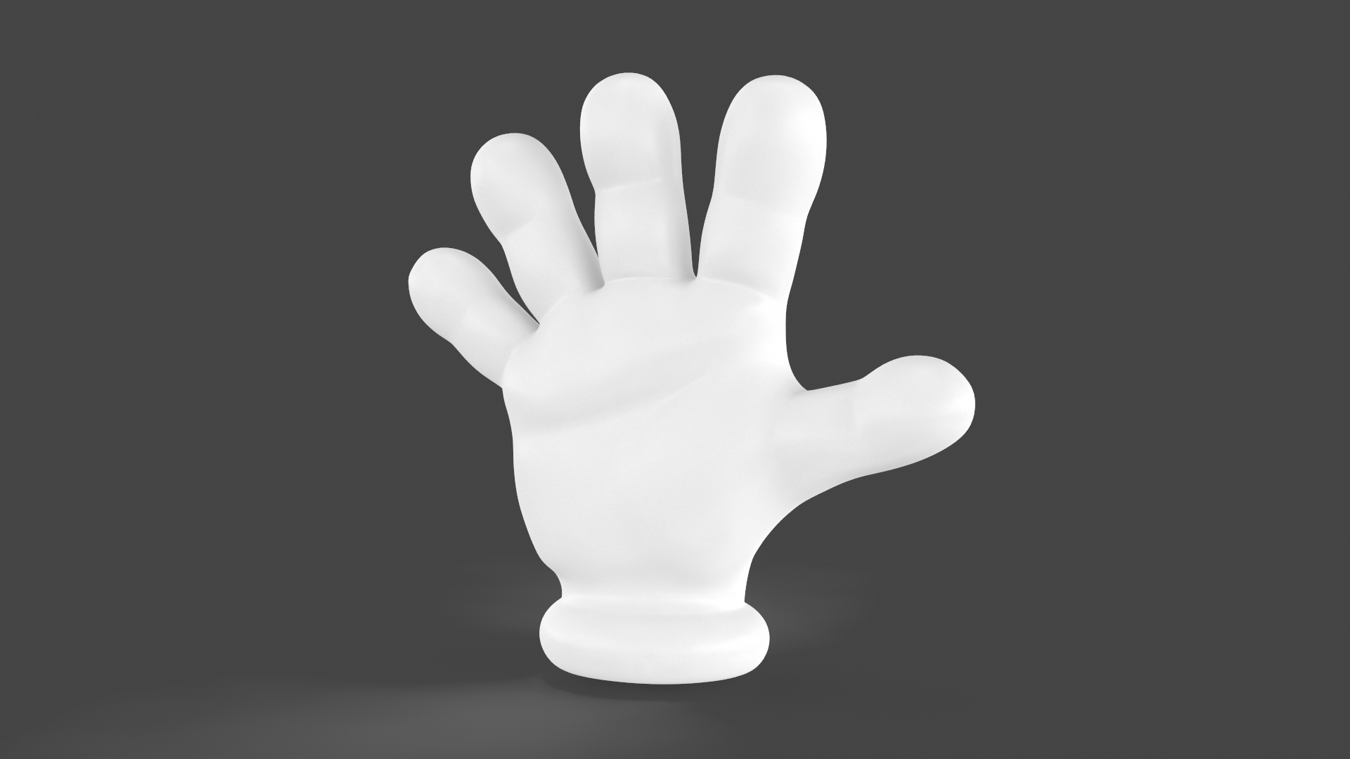 Cartoon Hand 3D Model - TurboSquid 1698619