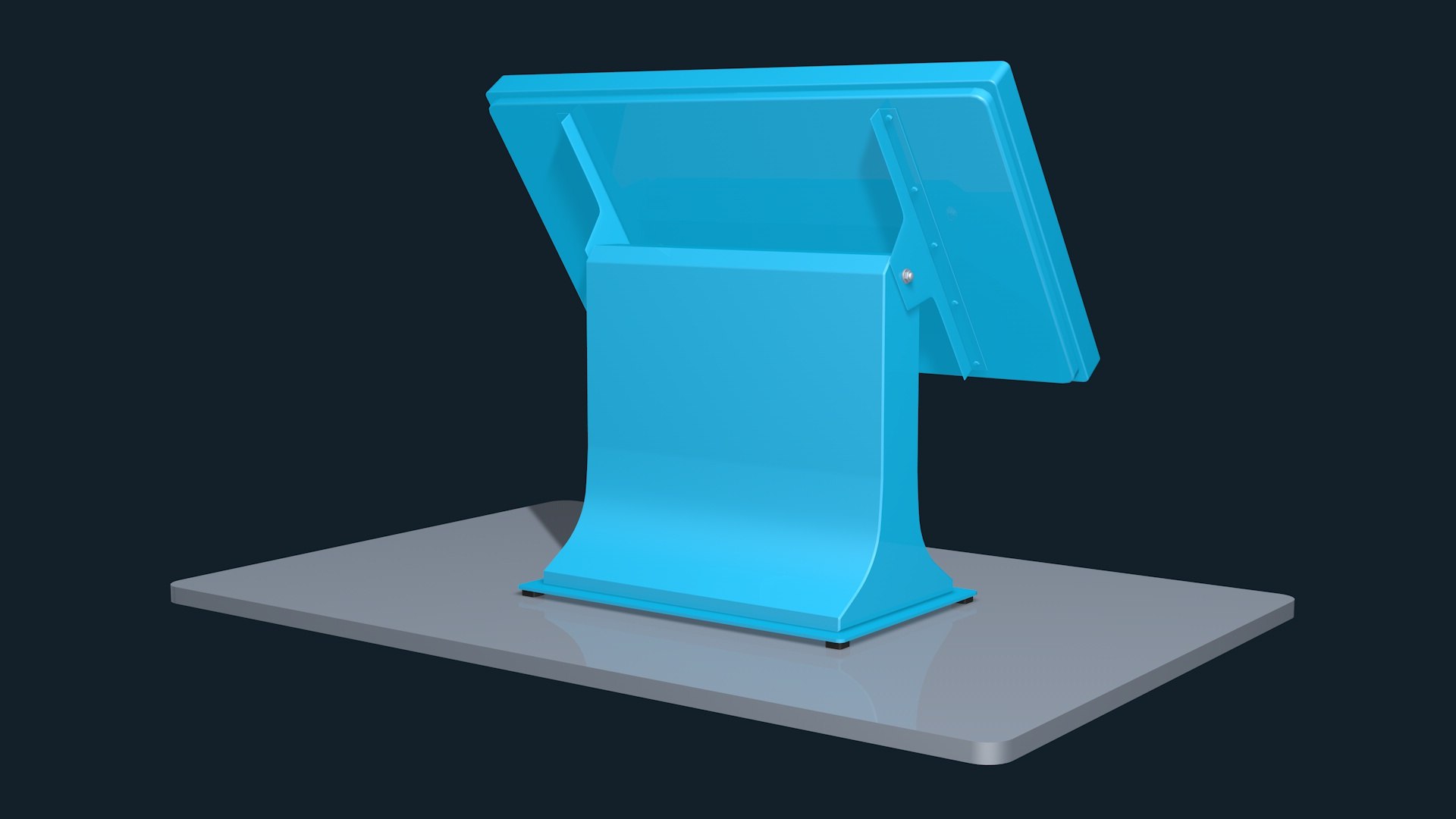 Interactive Touch Table 3D Model - TurboSquid 1702364