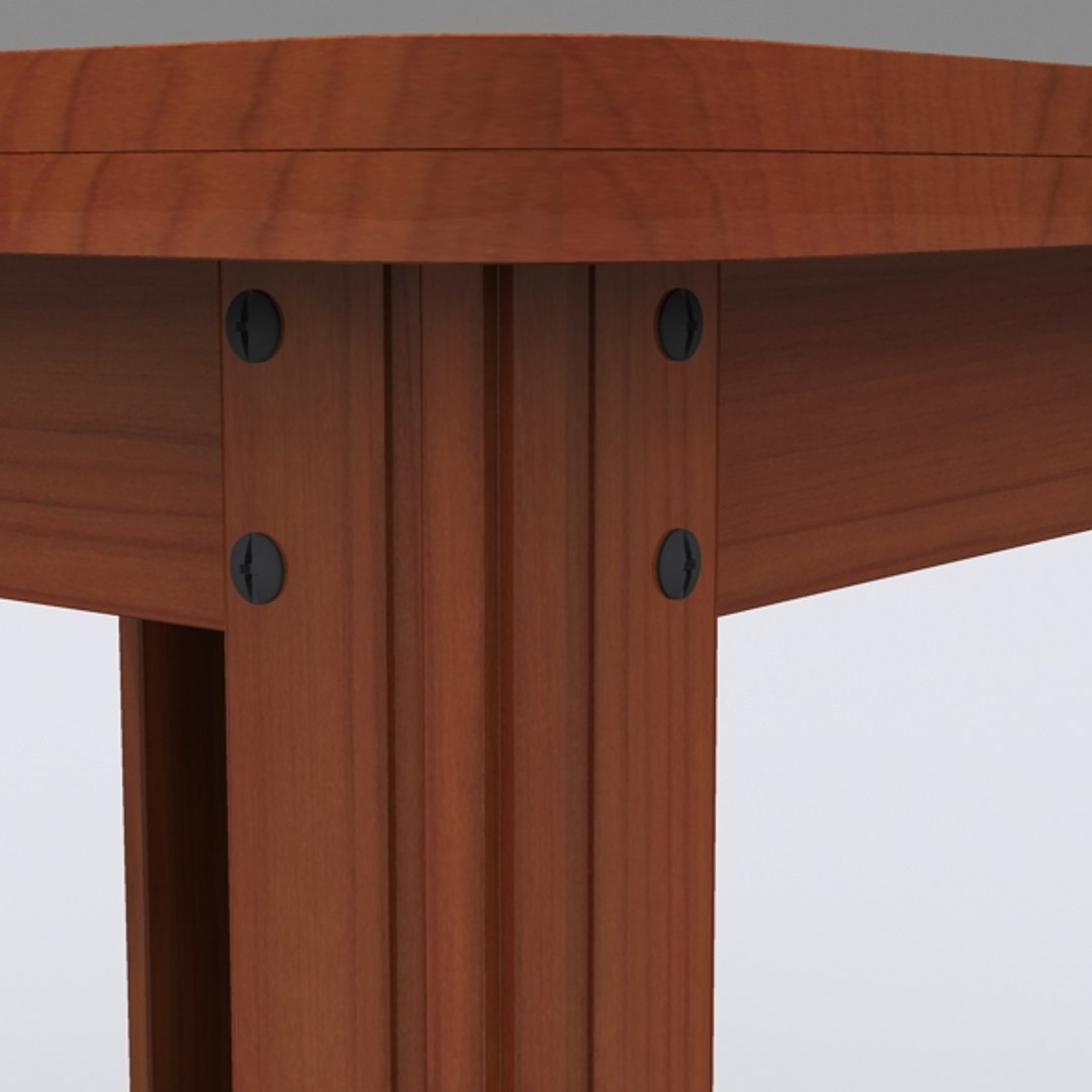 3d model of folding kitchen table