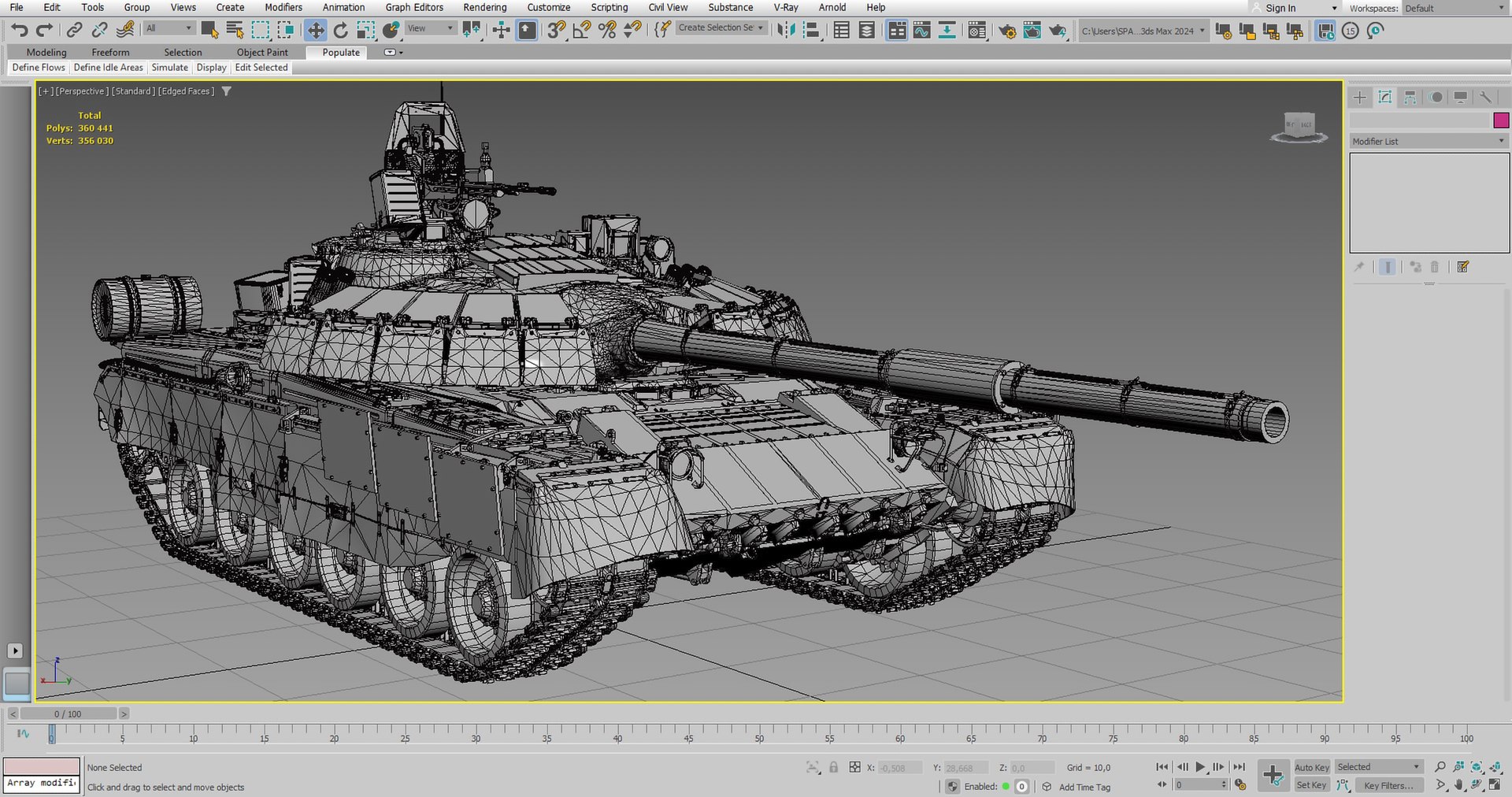 T-80BVM Main Battle Tank Model - TurboSquid 2343060