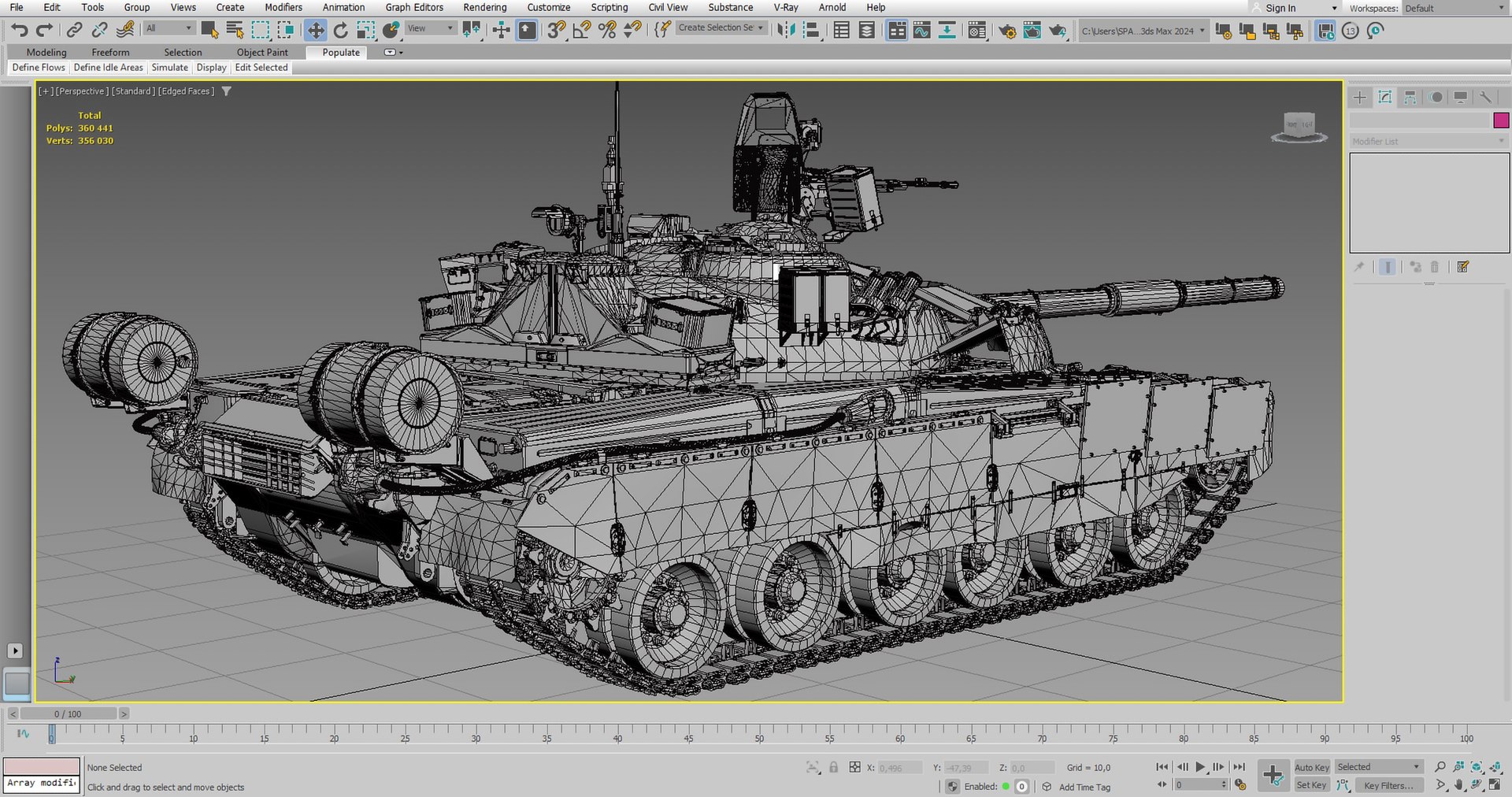T-80BVM Main Battle Tank Model - TurboSquid 2343060