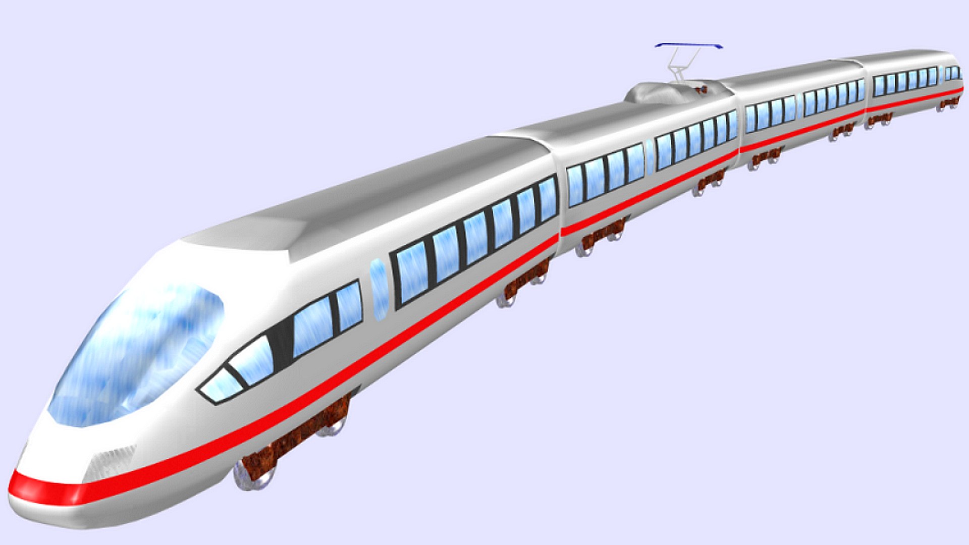 Ice 3 Electric Passenger Train Model - TurboSquid 1708070