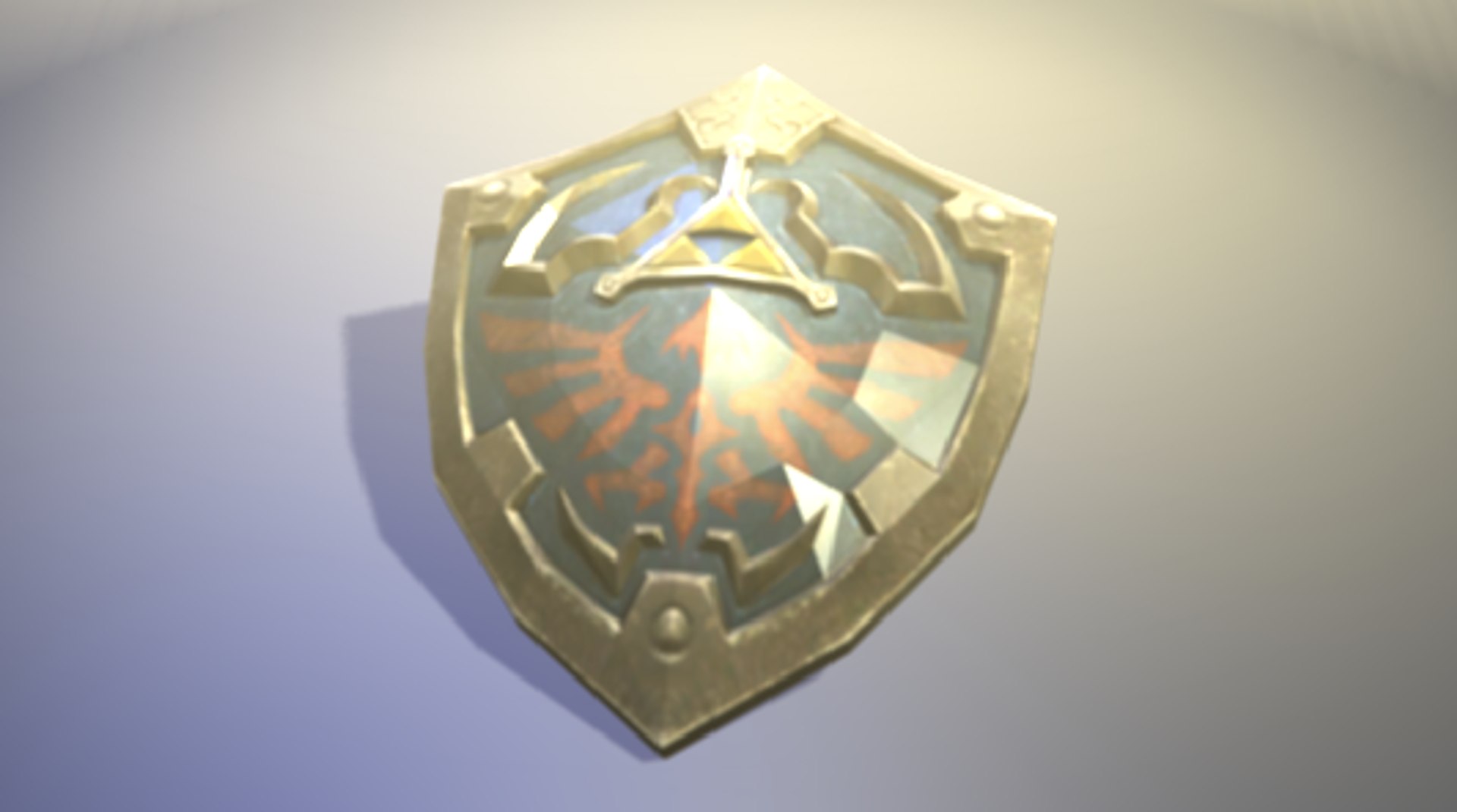 Hylian Shield 3d Model
