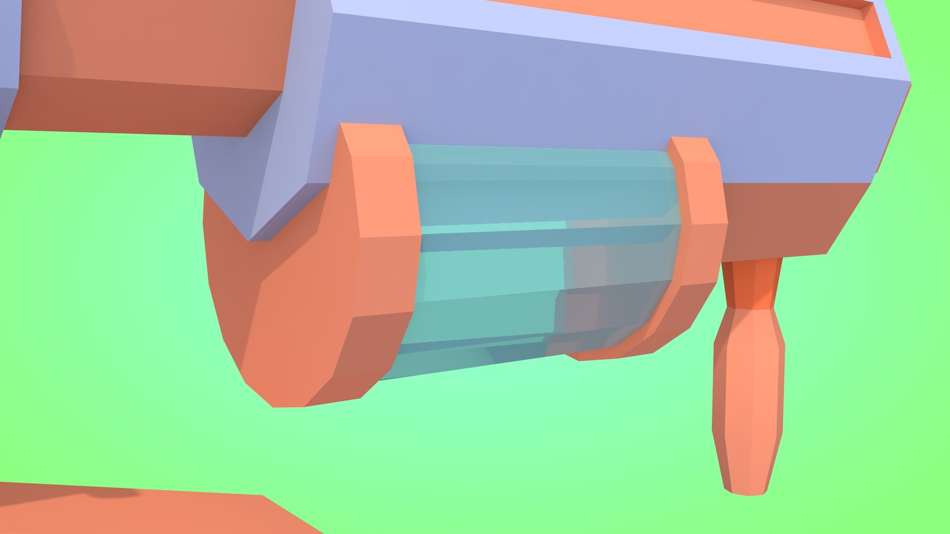 3d Paint Low Poly Weapon Turbosquid 1792433