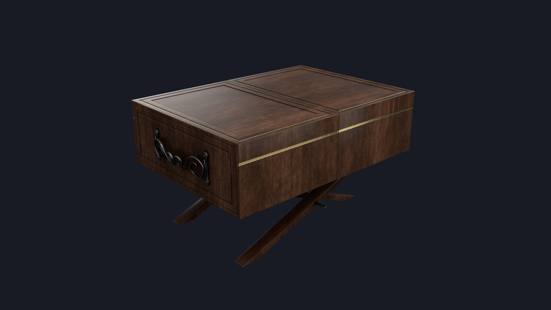 Small Table 3D Model - TurboSquid 1883690