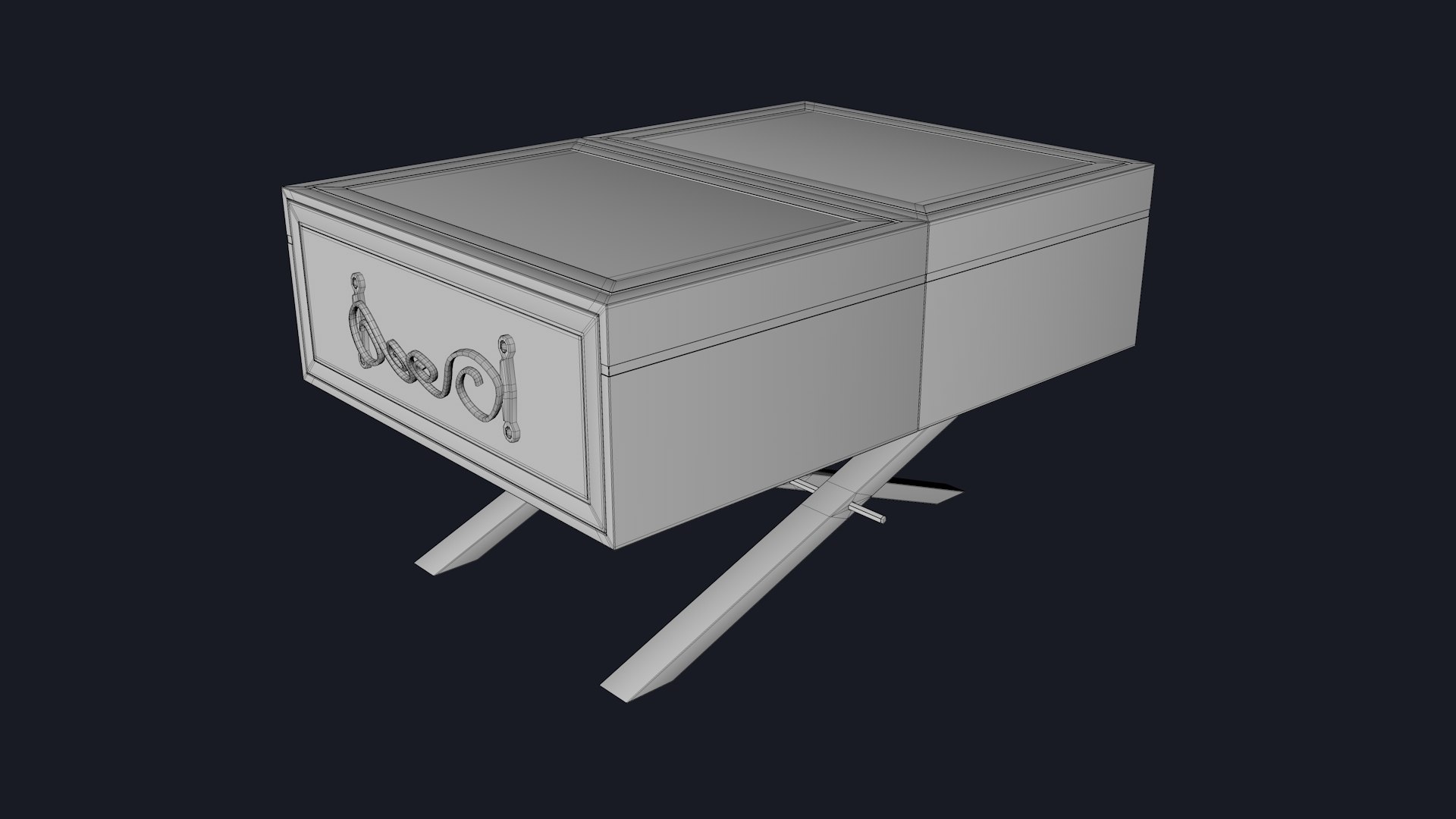 Small Table 3D Model - TurboSquid 1883690