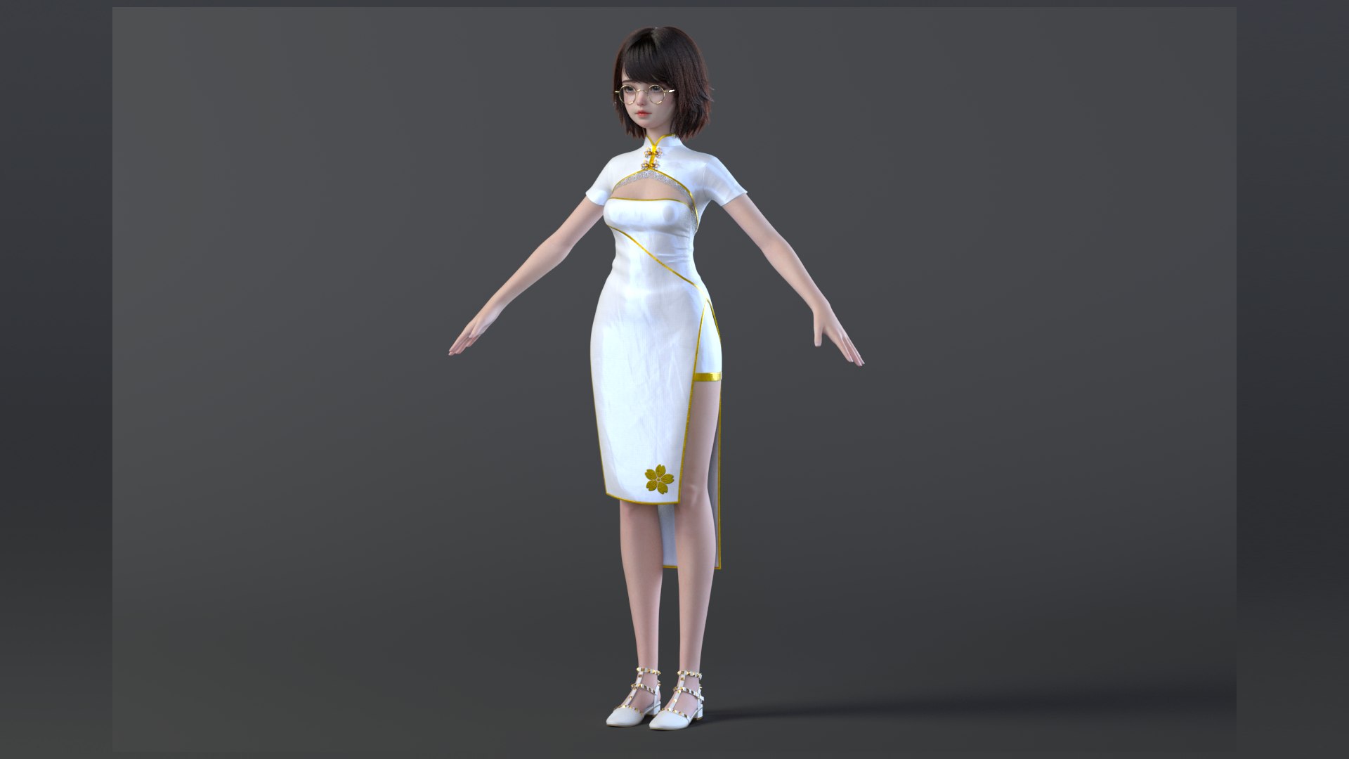 Beautiful And Beautiful Luoli 3D - TurboSquid 2136004