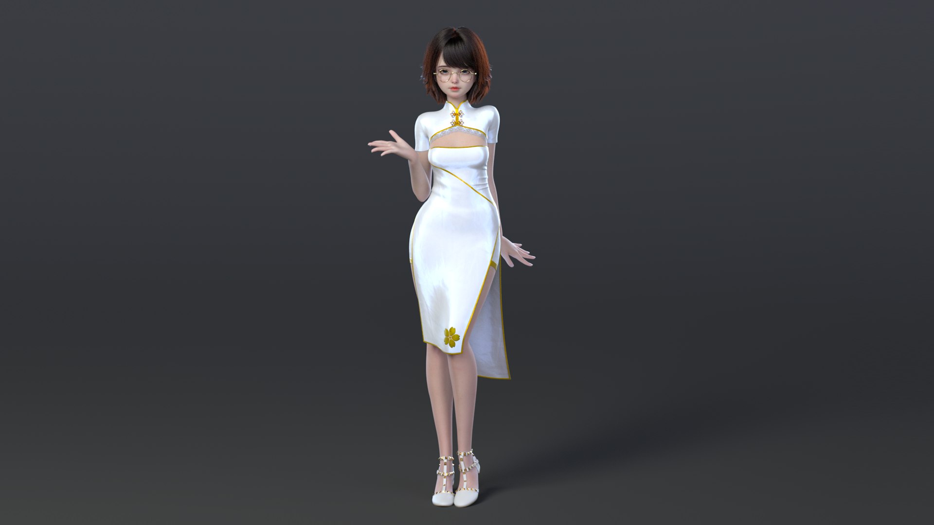 Beautiful And Beautiful Luoli 3D - TurboSquid 2136004